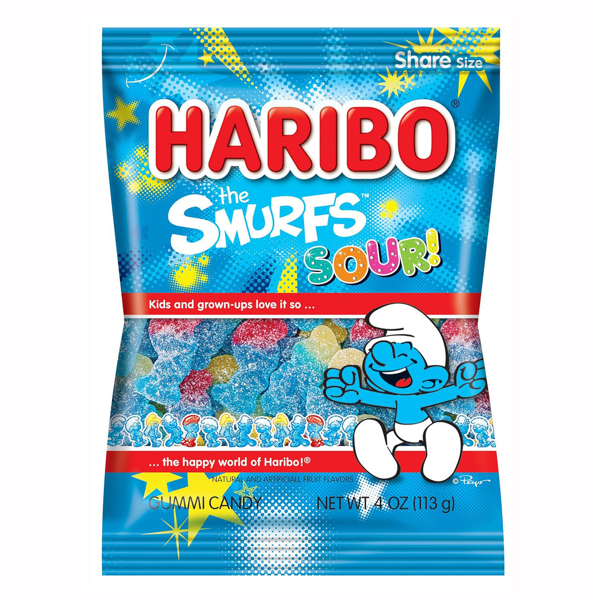 HARIBO THE SMURF’S SOUR – Candy Palace