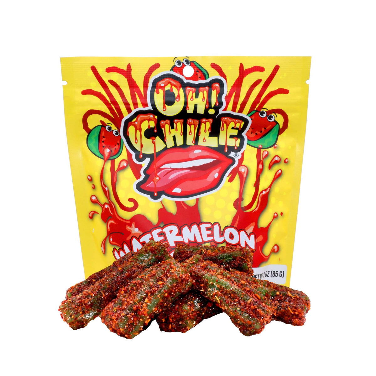 OH! CHILE WATERMELON STRAWS – Candy Palace
